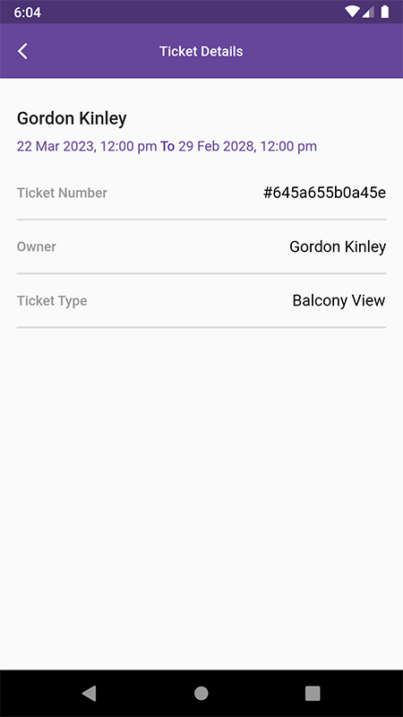 Scanner App for EventRight Pro Event Ticket Booking System by SaaSMonks